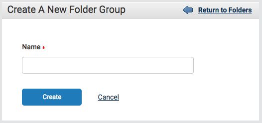 Creating a new folder group – iThenticate Guides