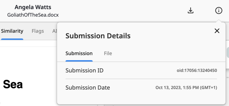 Finding a submission with the Paper Lookup tool – iThenticate Guides