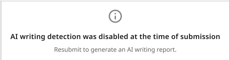AI writing detection in the new, enhanced Similarity Report view ...